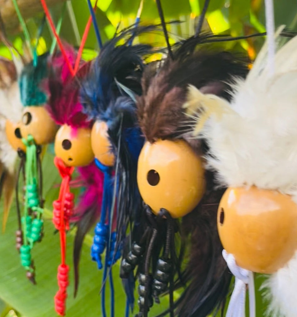 Hawaiian Store Warrior Smal Ikaika Makaki'i Makini Mask Helmet (Choose